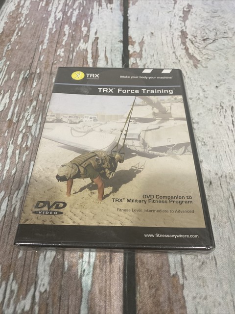 TRX Military Force Suspension Training Fitness Program DVD Only B1 for ...