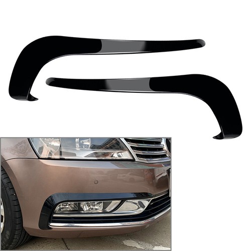 Front Bumper Spoiler Fog Light Trim For VW Passat B7 Sedan Variant 2011 ...