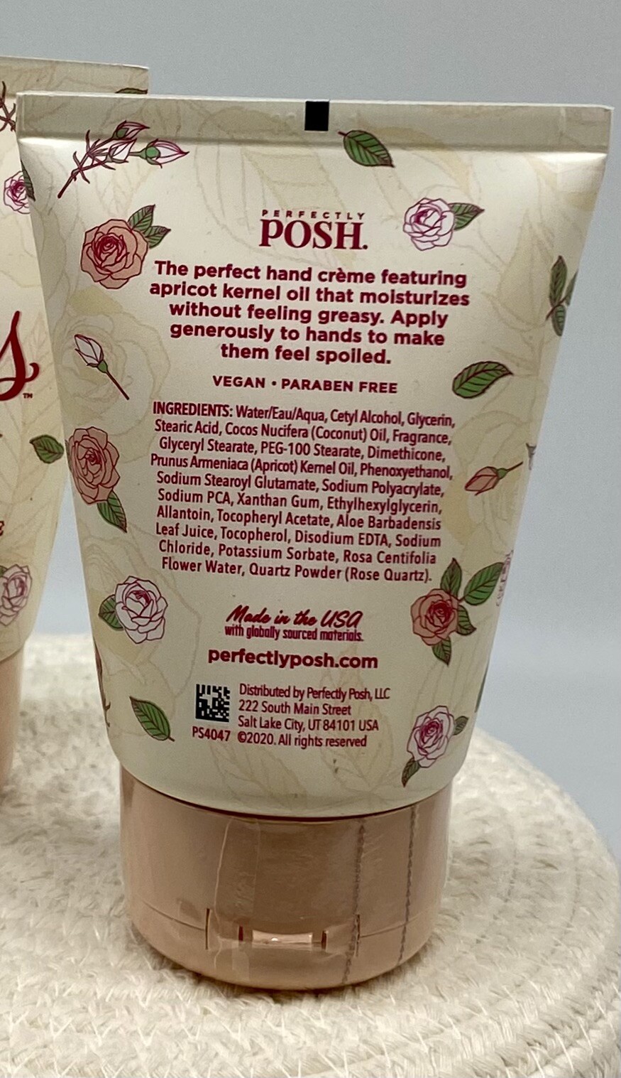 Perfectly Posh Hand Cream COMING UP ROSES -Rose Petals & Jasmine- BFYHC ...