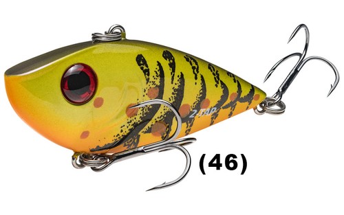 Strike King Crankbait Lipless Red Eye Shad Tungsten 2 Tap Rattle Trap ...