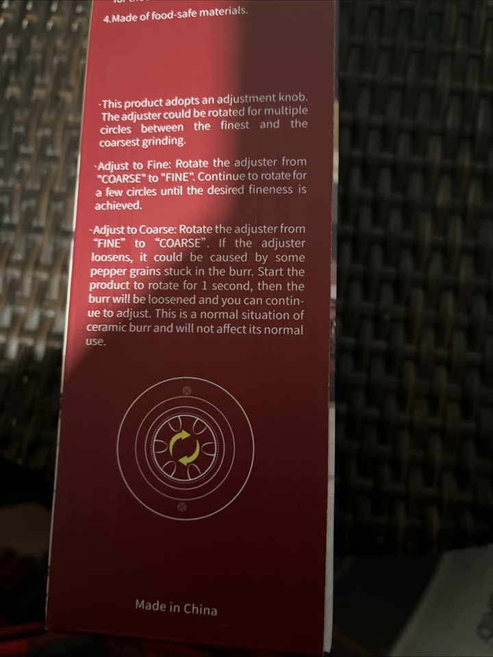 Gravity Electric Salt and Pepper Grinder Set, Automatic Pepper Grinder ...