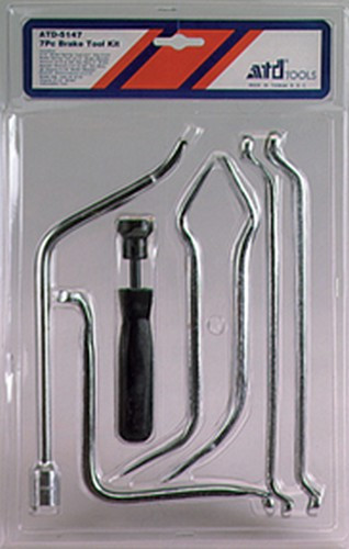 ATD Tools 5147 Drum Brake Tool Set, 7 pc. | eBay