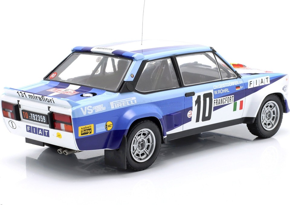 Fiat 131 Abarth #10 Winner 1980 Rally Monte Carlo (night Version) in 1: ...