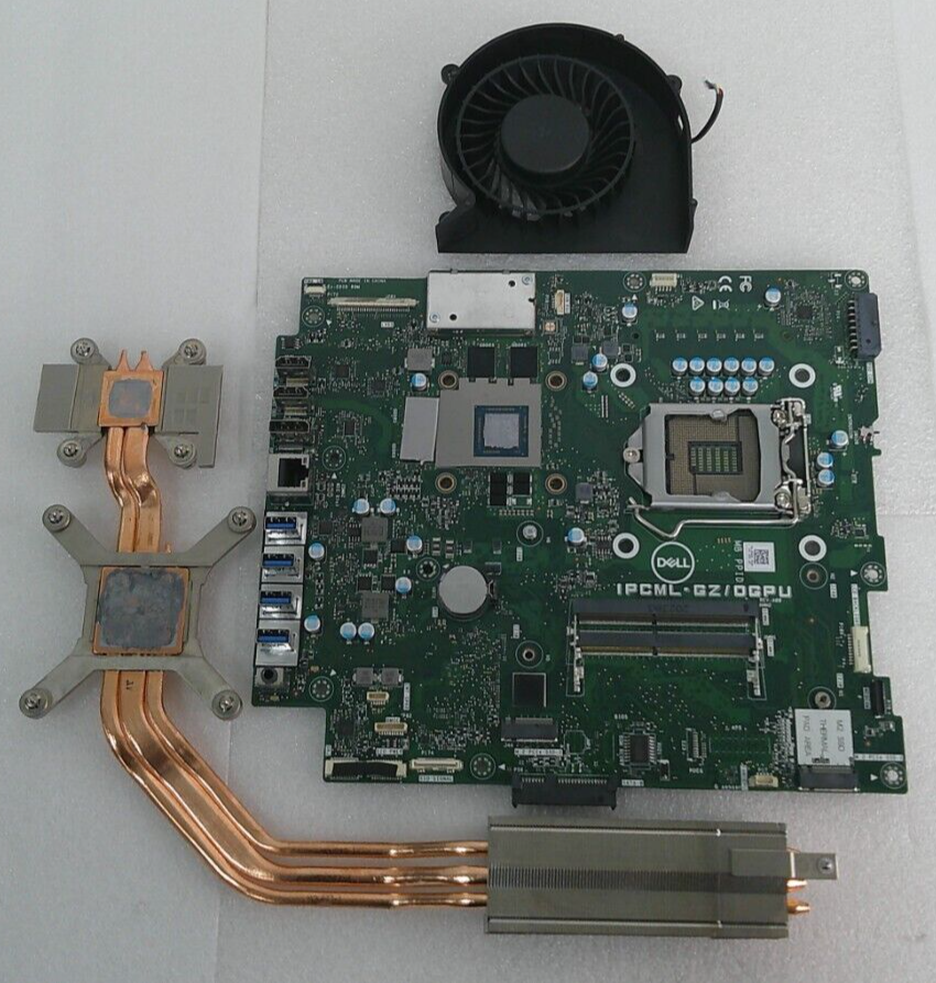 DELL 0D54VK IPCML-GZ/DGPU REV A00 W/ FAN, HEATSINK, & WIFI CARD GTX ...
