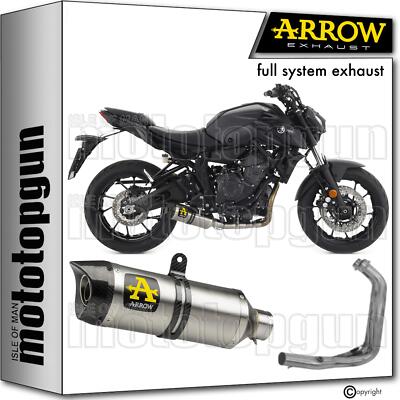 ARROW FULL SYSTEM EXHAUST RC THUNDER ALUMINIUM C YAMAHA MT07 MT-07 21/ ...