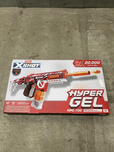 ZURU X-Shot Hyper Gel Trace Fire Large Blaster (HPG-700, Ages 14 ...