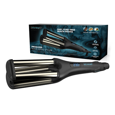 Revamp Progloss Wave Define Ceramic Waver, Ionic Technology and Heat ...
