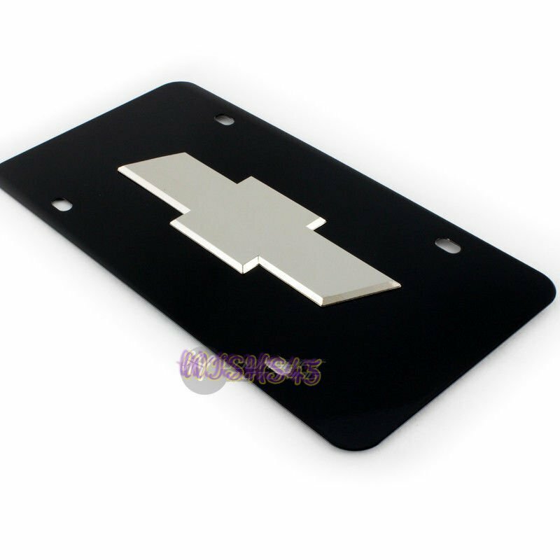 Chevrolet SUBURBAN Stainless Steel License Plate Frame - 2PCS Front ...