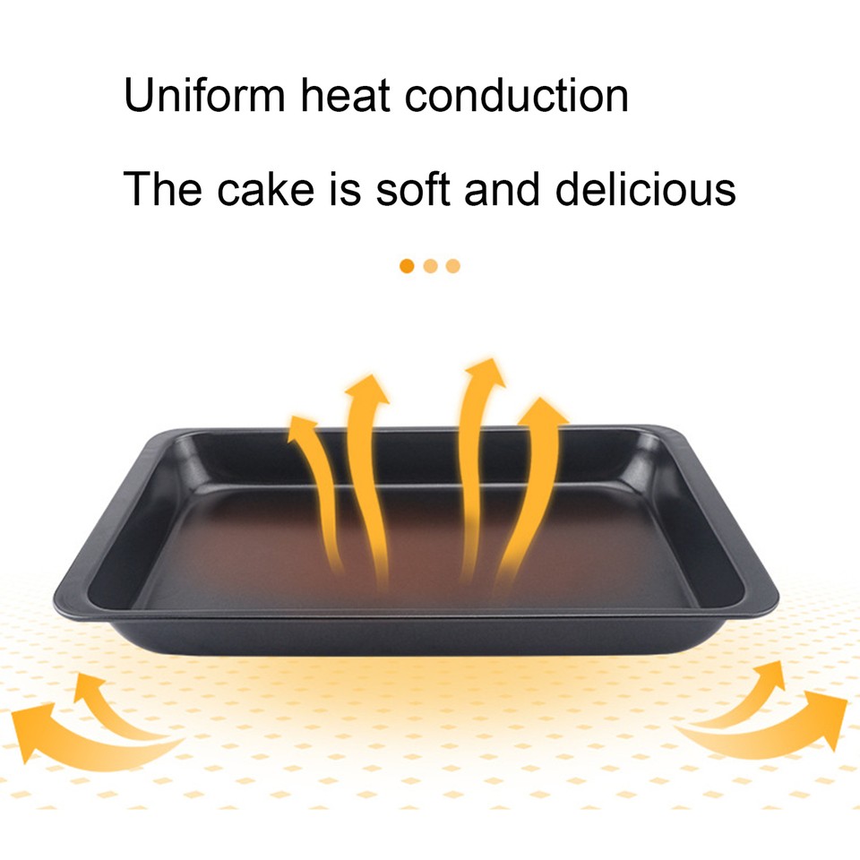 Cake Tray Non-stick Coating Anti-scalding Food Grade Baking Mold Evenly ...