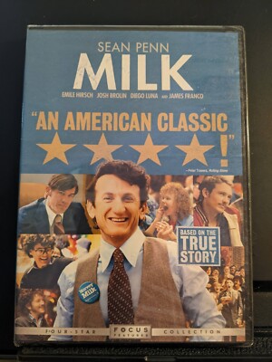 BRAND NEW - SEALED - Milk - DVD - Sean Penn - Rated R - Widescreen ...