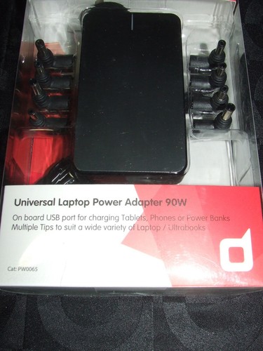 UNIVERSAL LAPTOP POWER ADAPTER 90W - NEW IN BOX | eBay Australia