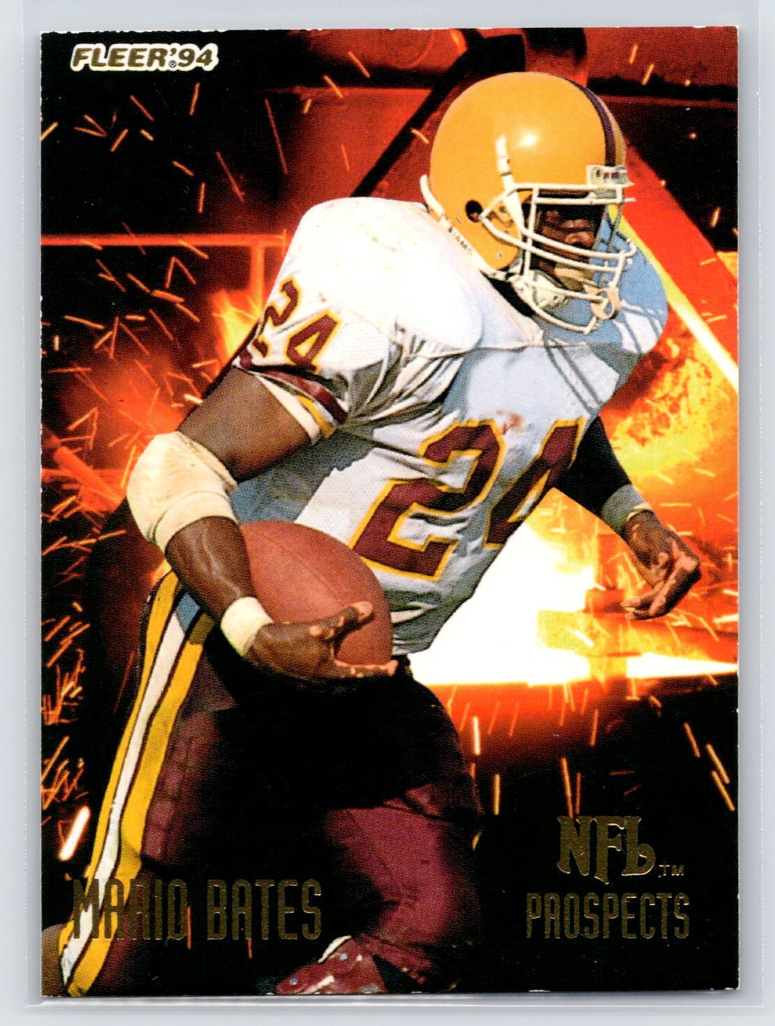 Mario Bates 1994 Fleer NFL Prospects #4 Arizona State Sun Devils | eBay