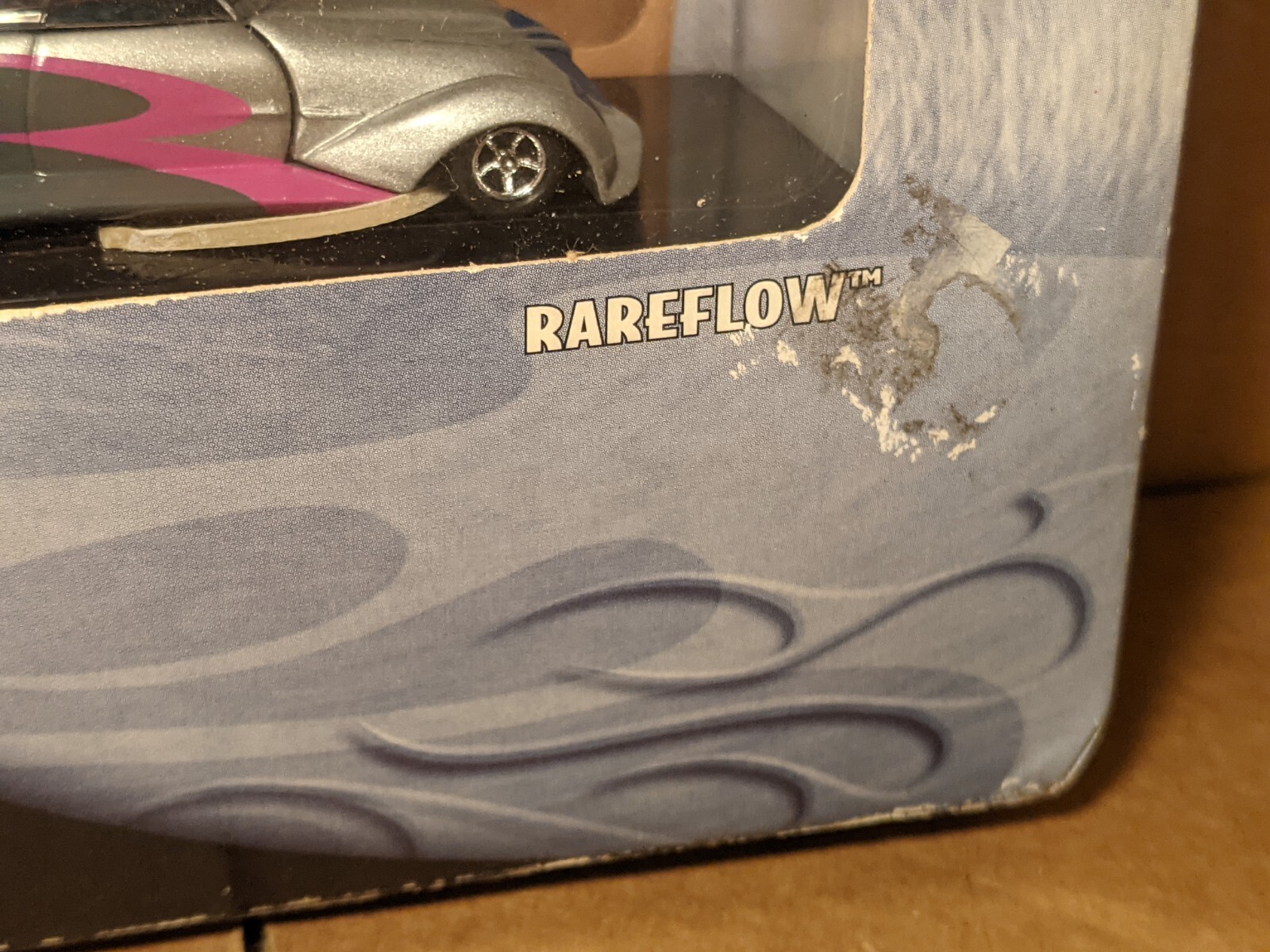 100% Hot Wheels Ed Newton Rareflow Custom Car Diecast 1/64 Silver ...