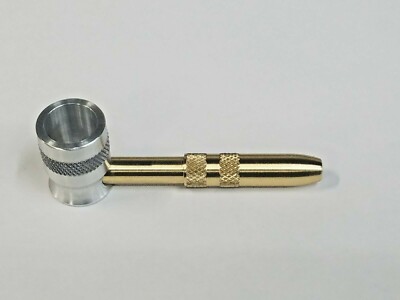 Metal Tobacco Smoking Pipe*Aluminum / Brass * MADE IN USA* Bowl *HIGH ...