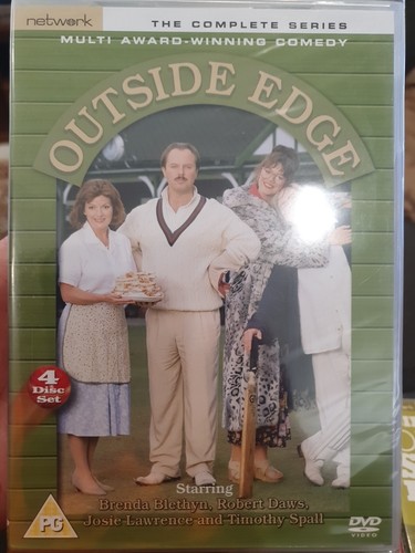 OUTSIDE EDGE DVD BRITISH COMEDY TV COMPLETE SERIES BRENDA BLETHYN ...