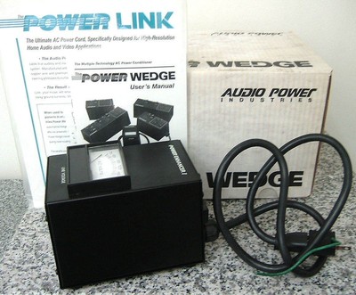 New Original Box API US High End Audio Power Industries Voltage Needle ...