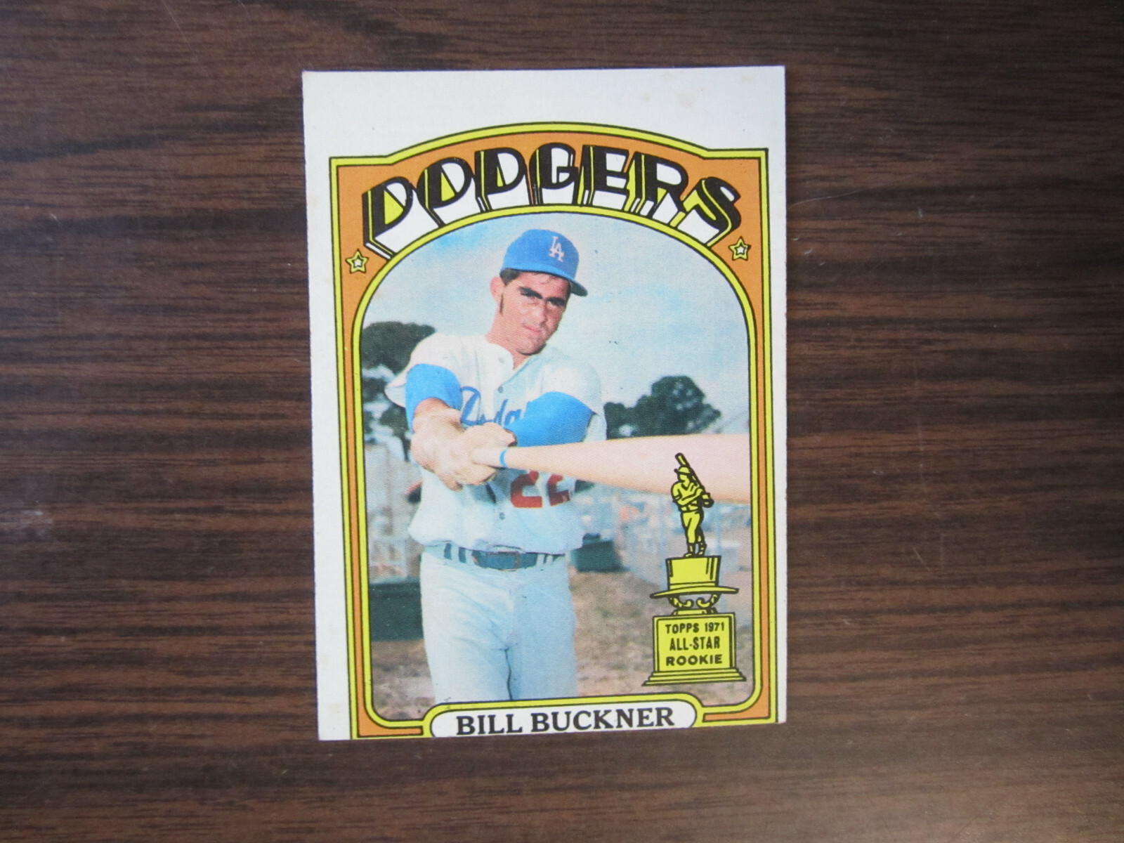 1972 Topps # 114 Bill Buckner Rookie Card (B17N) Los Angeles Dodgers | eBay