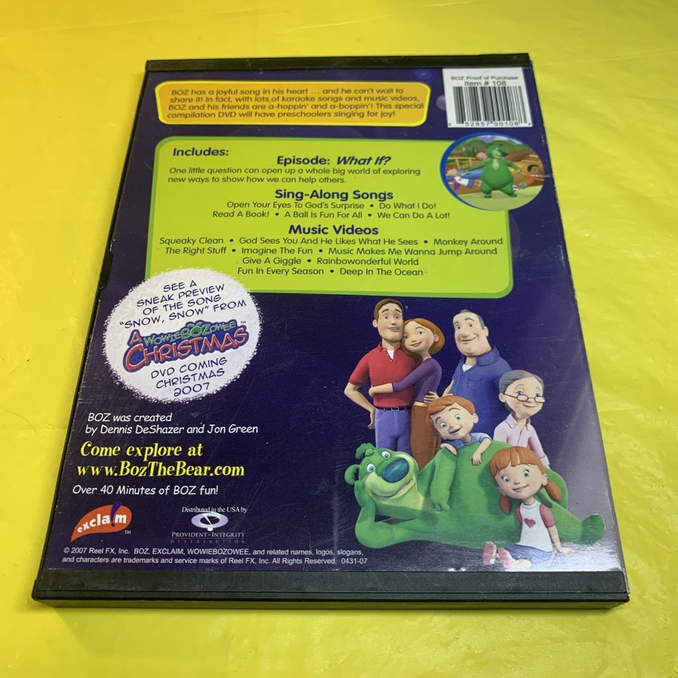 Start Singing With Boz DVD 20+ Songs Sing-Along Songs | eBay