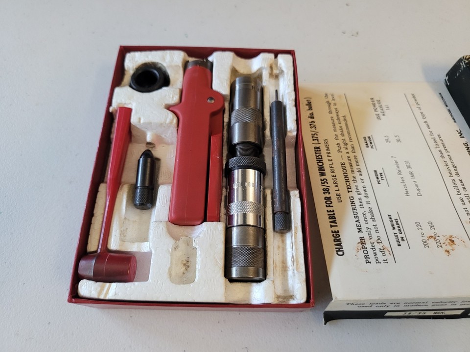 Vintage Lee Loader Complete Hand Reloading Tool for 38-55 | eBay