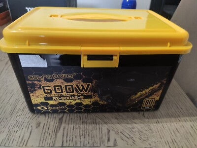 RAIDMAX Cobra series RX-600AE-B 600 W GOLD Certified Modular Power ...