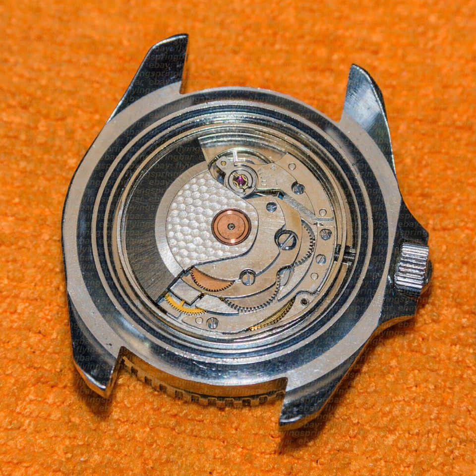 Heuer 844 Monnin Vintage Dive Watch Mens refinished cathedral dial ...