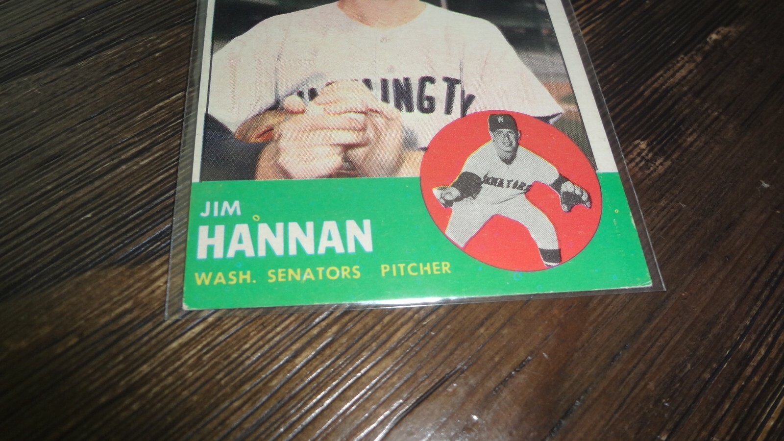 1963 TOPPS # 121 JIM HANNAN BASEBALL CARD | eBay