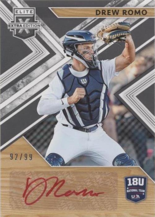 2019 Panini Elite Extra Edition - 18u National Team Signatures Drew ...