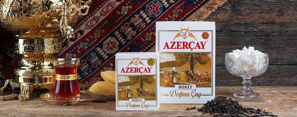 Black Tea Traditional organic Azerbaijan long leaf tea "Azercay" brand ...