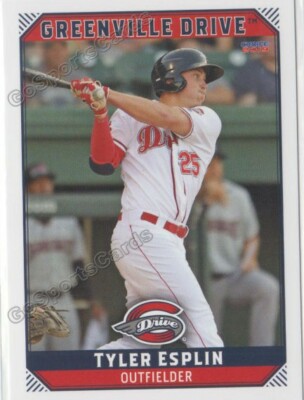 2019 Greenville Drive Tyler Esplin RC Rookie Boston Red Sox | eBay