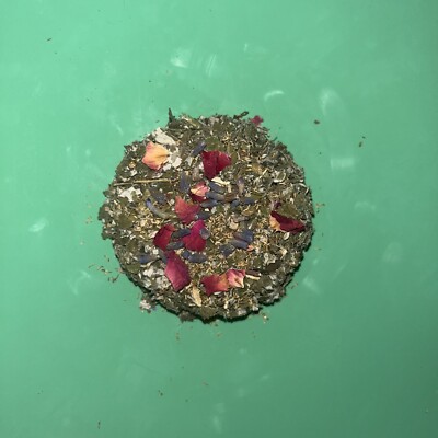 Raspberry Leaf Chamomile Rose & Lavender Herbal Blend For Smoking Or ...