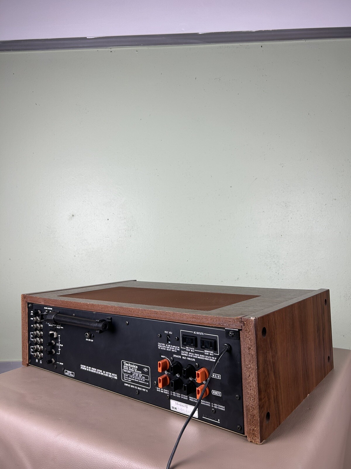 TECHNICS SA 616 STEREO RECEIVER NICE | eBay