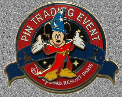 DLP Sorcerer Mickey Pin MK's Pin'versary Event Pin - DISNEY Pin LE 400 ...