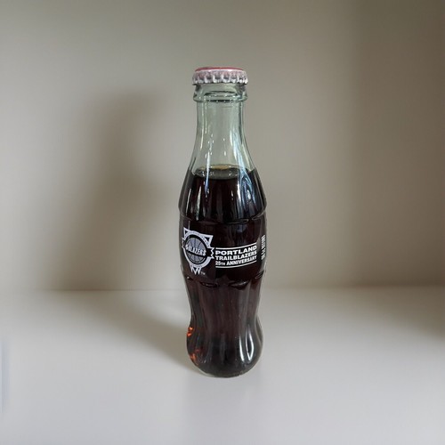 Vintage 1994 Coke Coca Cola Bottle NBA Portland Trail Blazers 25th ...