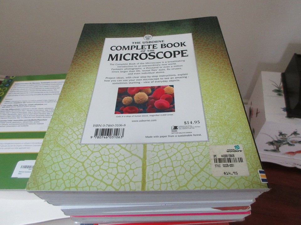 The Usborne Complete Book Of The Microscope , Kirsteen Rogers | eBay