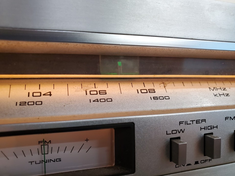 Vintage Akai AA-R50 AM/FM Stereo Receiver, Silver Face, For Parts or ...