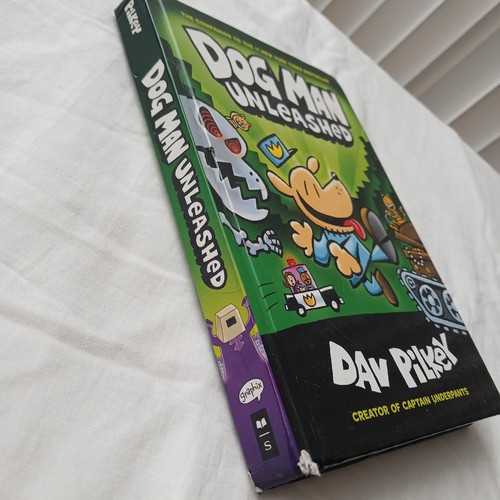 Dog Man Unleashed by Dav Pilkey Creator of Captain Underpants Hardcover ...