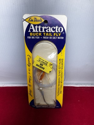 Vintage Les Davis Attracto Buck Tail Fly | eBay