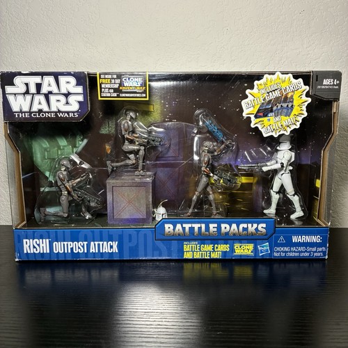 Hasbro Star Wars: CloneWars Battle Pack, Rishi Outpost Attack ...