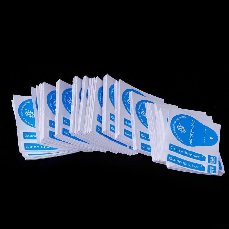 "Dust Absorber LCD Dedust Sticker For Cell Phone Tablet Screen 100Pcs ...
