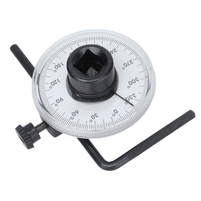 Drive Angle Gauge Torsion 360° 1/2in Adjustable Meter Measuring Tool ...