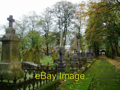Photo 6x4 St James Altham Padiham Impressive late Victorian tombstones ...