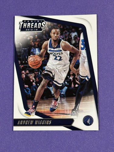 2018-19 Panini Threads Andrew Wiggins #89 Minnesota Timberwolves (H) | eBay