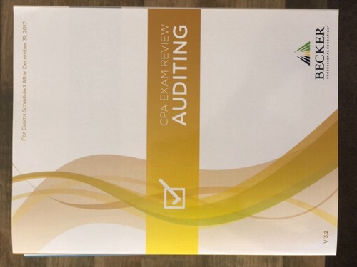 becker cpa exam review paperback books (all four sections) v 3.2 | eBay