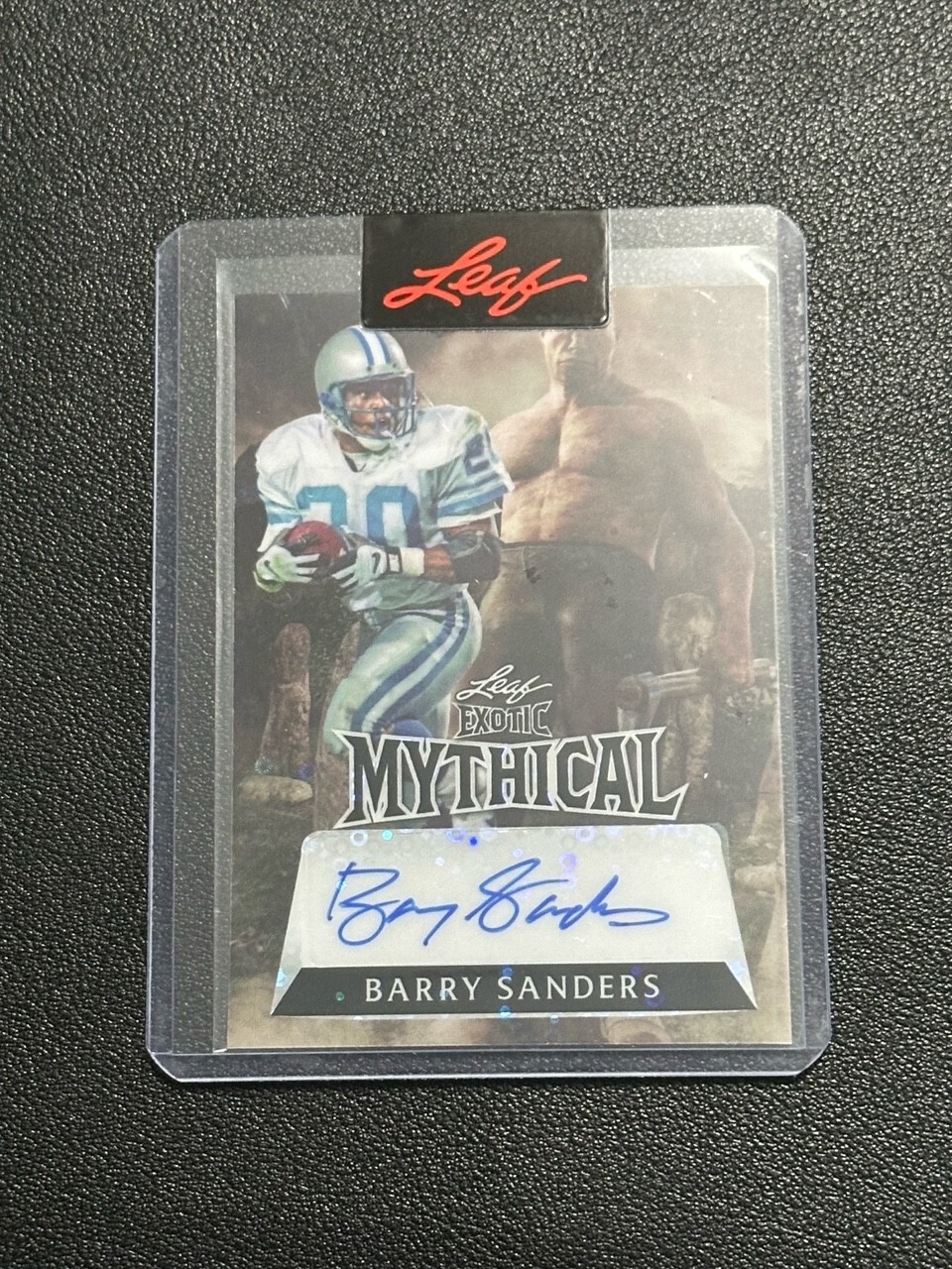 BARRY SANDERS 2024 LEAF EXOTIC MYTHICAL AUTO CYCLOPS DONUT CIRCLES TRUE ...