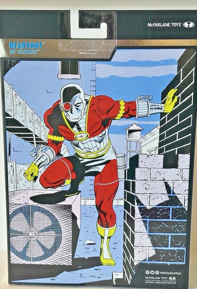 McFarlane DC Multiverse Deadshot Platinum Chase Collector Edition ...