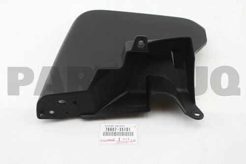 7660735101 Genuine Toyota MUDGUARD, QUARTER PANEL, REAR RH 76607-35101 ...