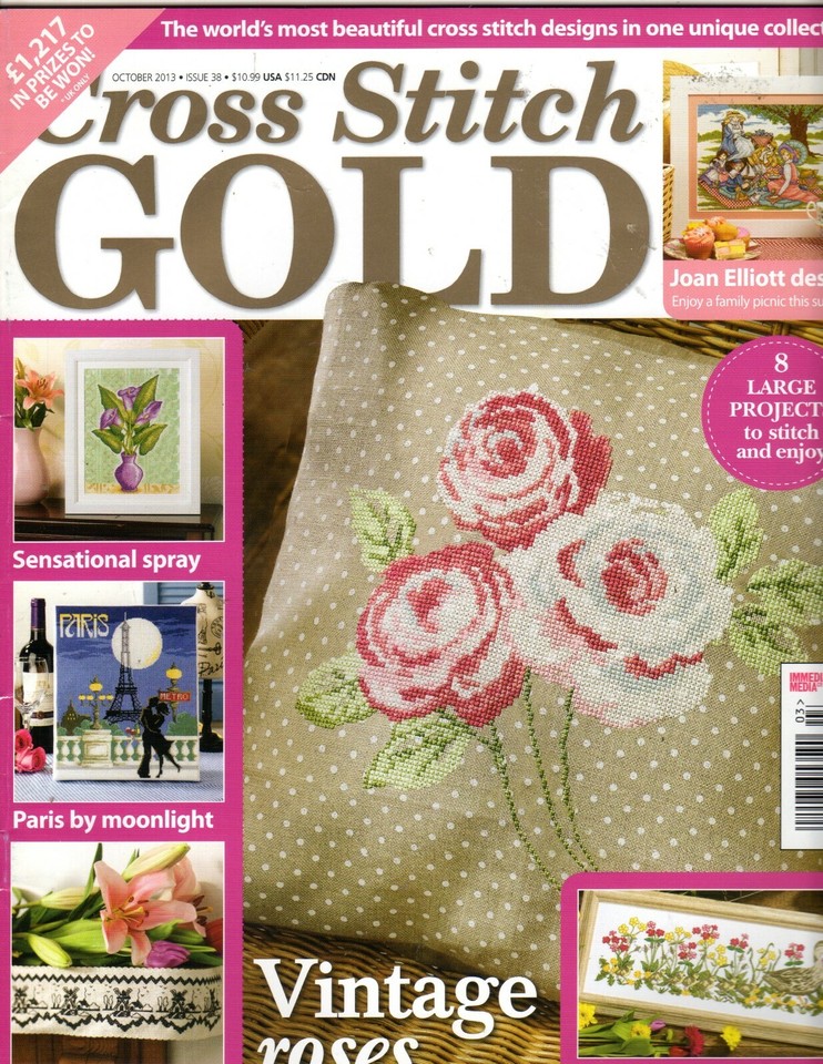 CROSS STITCH GOLD MAGAZINE - counted cross stitch - CHOOSE YOUR ISSUE ...