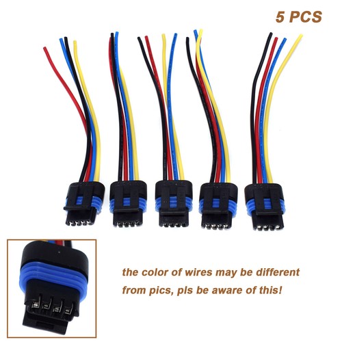 5pcs For LT1 LT4 LS1 GM Idle Air Control (IAC) Valve Connector Pigtail ...