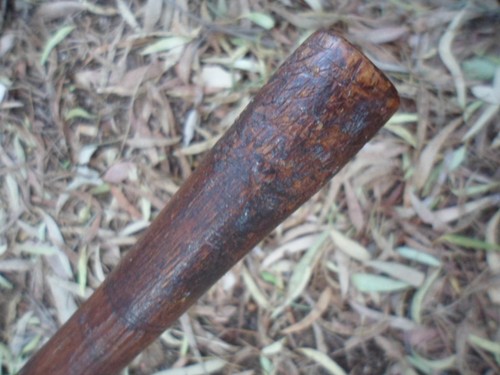 OLD ABORIGINAL HARD WOOD WOODEN NULLA NULLA WADDY FIGHTING CLUB WAR ...