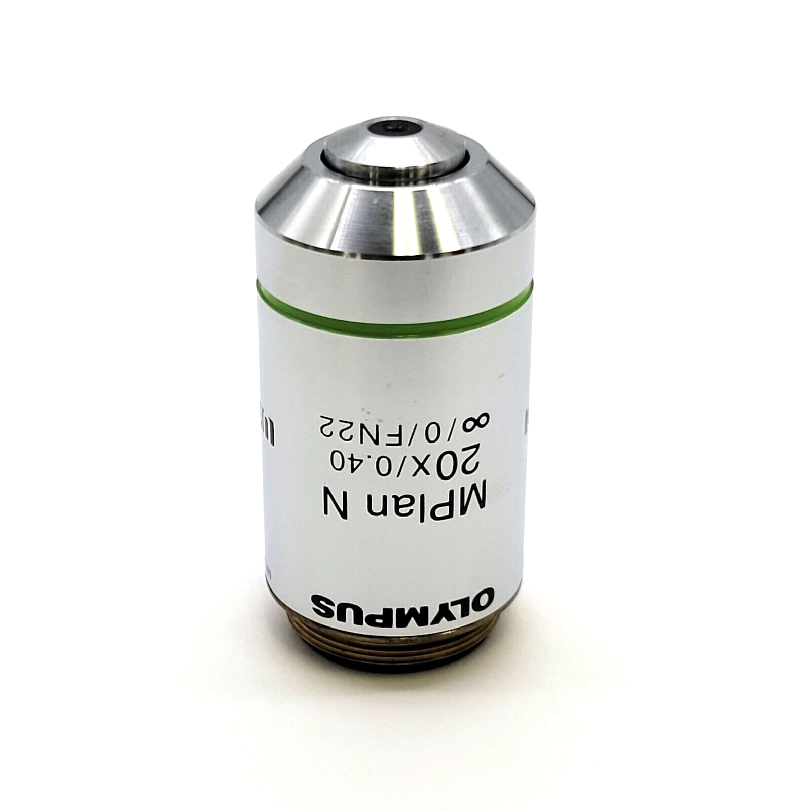 Olympus 1-U2M225 M Plan N 20X / 0.40 Achromat Microscope Objective ...